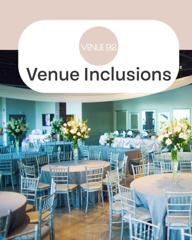 Venue 92 Gallery | Weddings, Events & Venue Photos